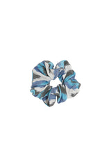 Via Coquina LLC | Lisa Corti Scrunchie in Ikat Indigo