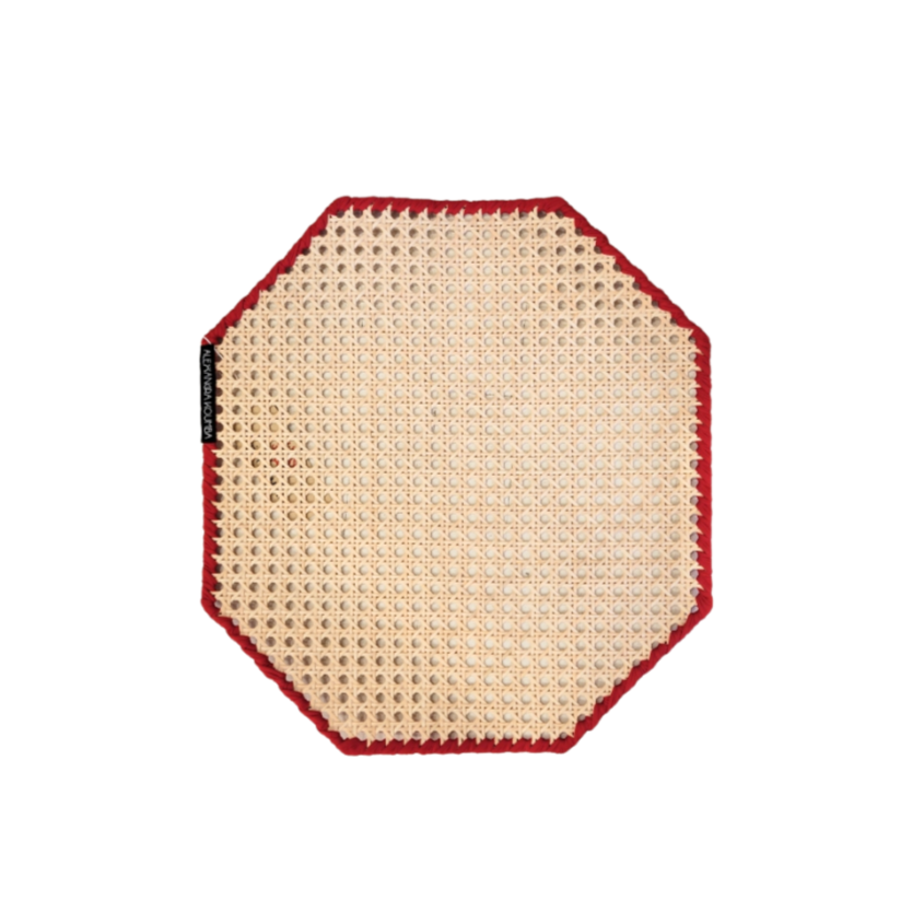 Wicker Hexagon Placemat – Via Coquina