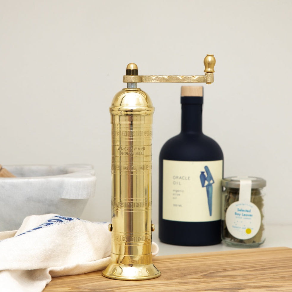 The Original Greek Pepper Mill - 8" – Via Coquina