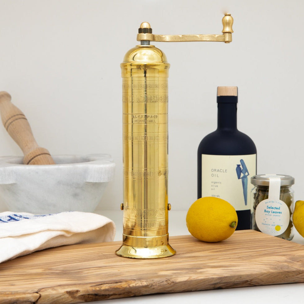 The Original Greek Pepper Mill - 10" – Via Coquina
