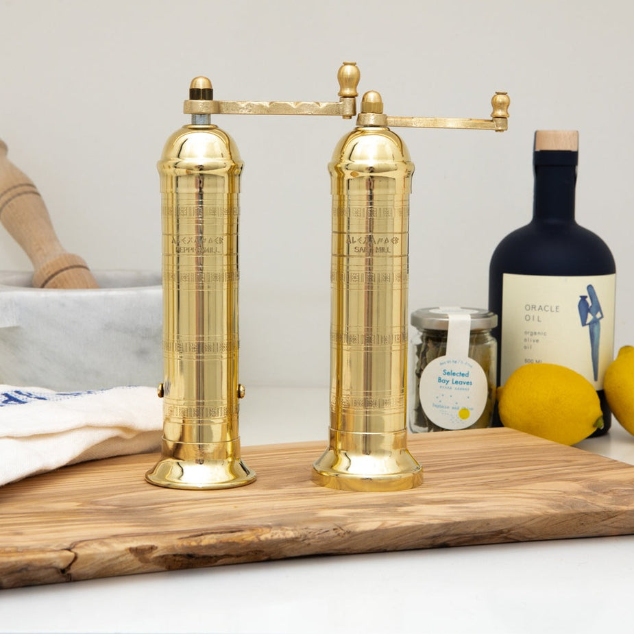 The Original Greek Salt Mill - 8" – Via Coquina