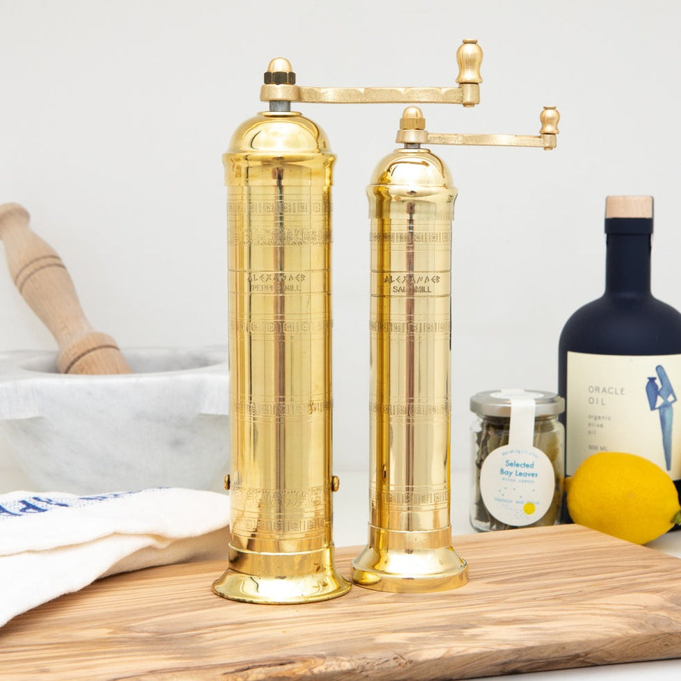 The Original Greek Pepper Mill - 10" – Via Coquina