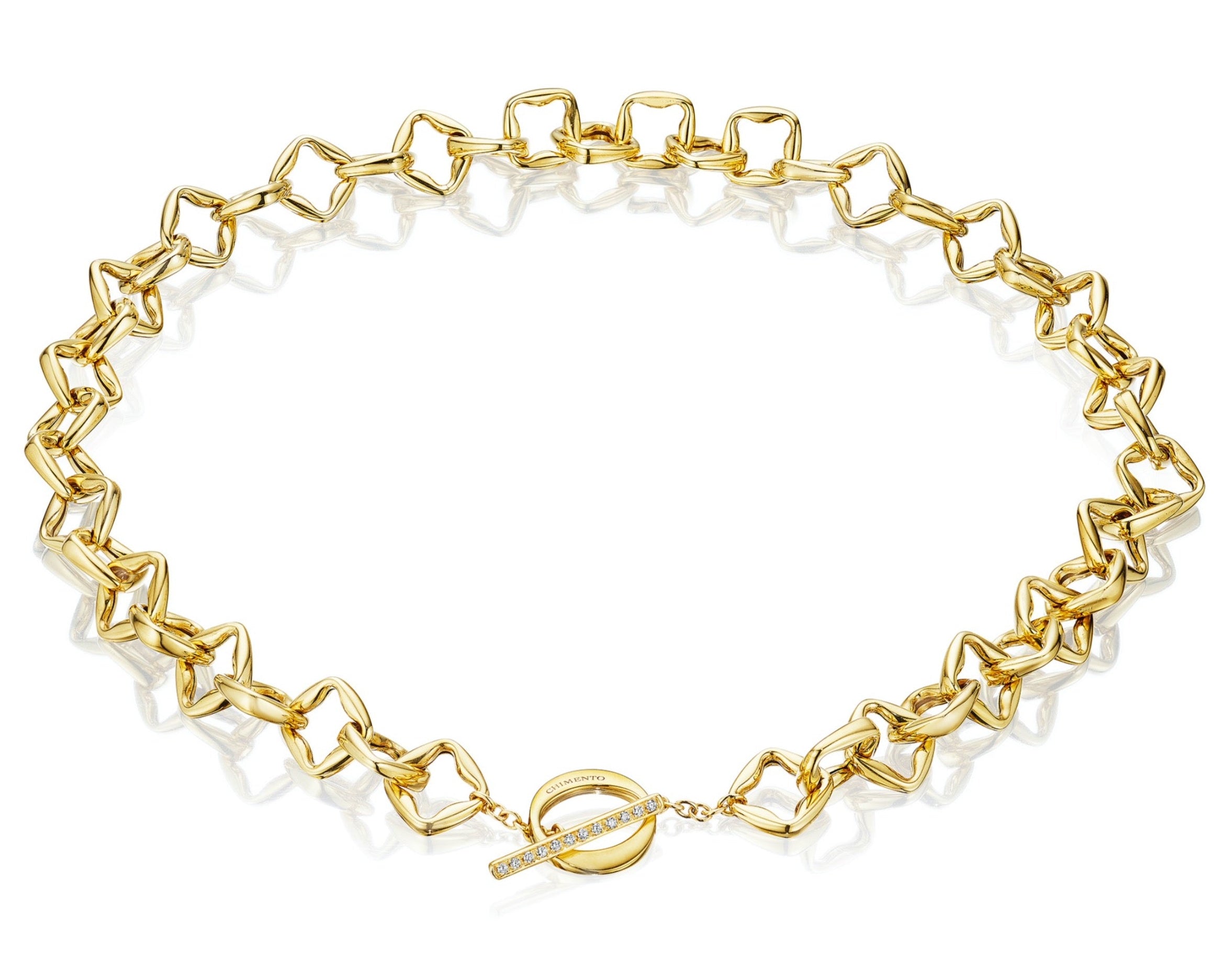 Via Coquina LLC | Chimento 18K Gold and Diamond Necklace