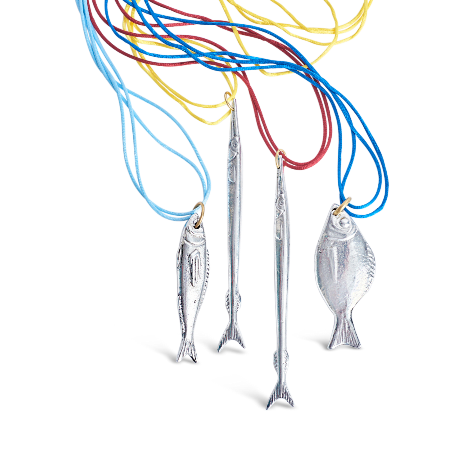 Via Coquina LLC | Elena Votsi Fish Pendant (long)